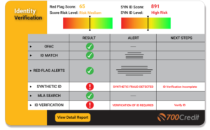Driver's License Scan - 700 Credit