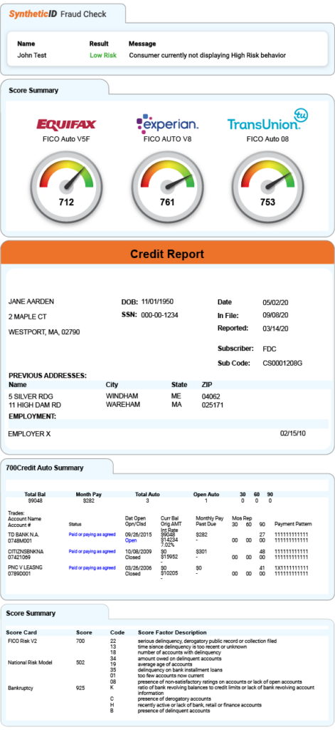 Dealertrack - 700 Credit