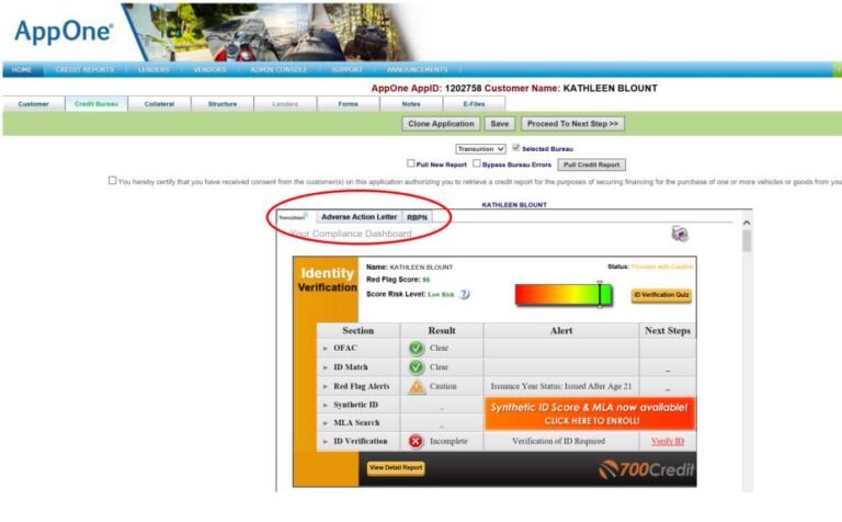 App One - 700 Credit